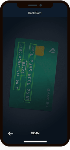 Eco-friendly Debit & Credit Card Scanner – Smart Engines